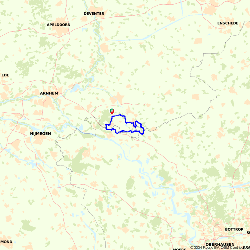 Tour of Anholt Castle and Huis Bergh - Montferland - Cycling route ...