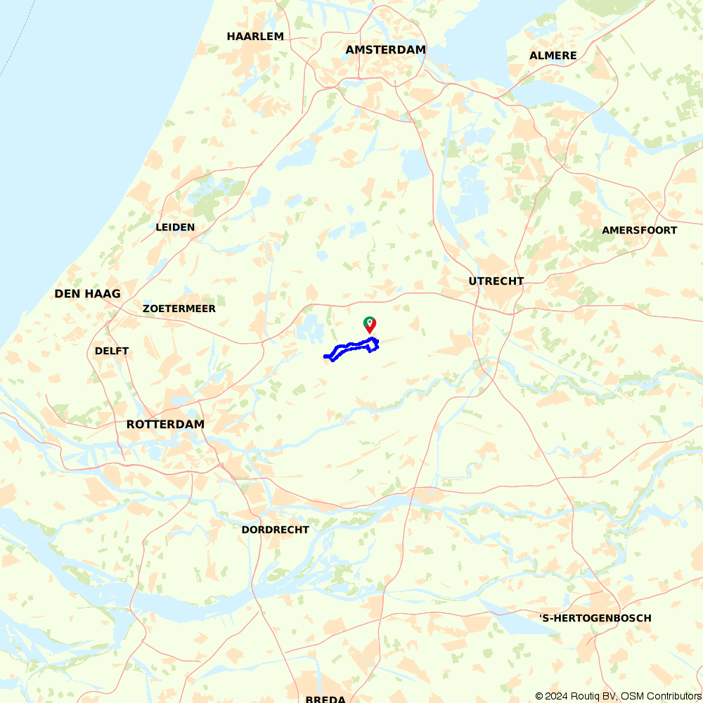 Tour of Oudewater and the Hollandse IJssel - Oudewater - Hiking route ...