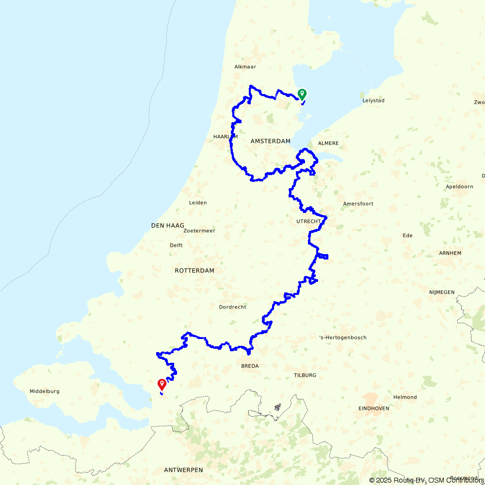 LF Waterline Route - Edam-Volendam - Cycling route | Route.nl