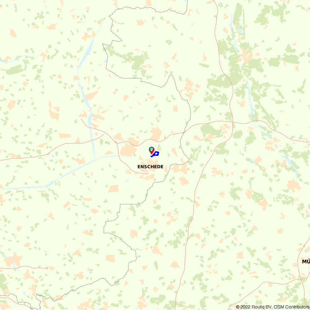 Lonneker route - Enschede - Hiking route | Route.nl