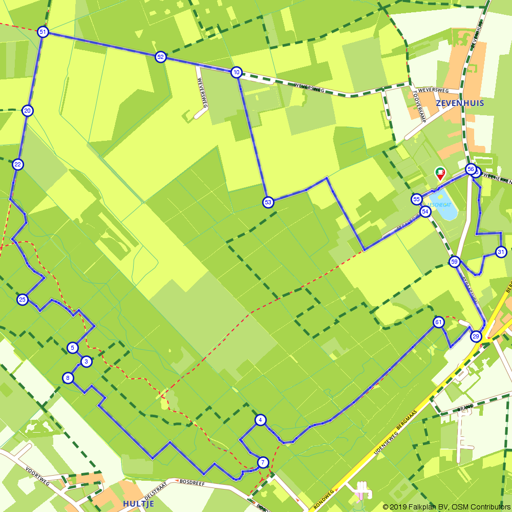Tour Landerd - Zeeland - Hiking route | Route.nl