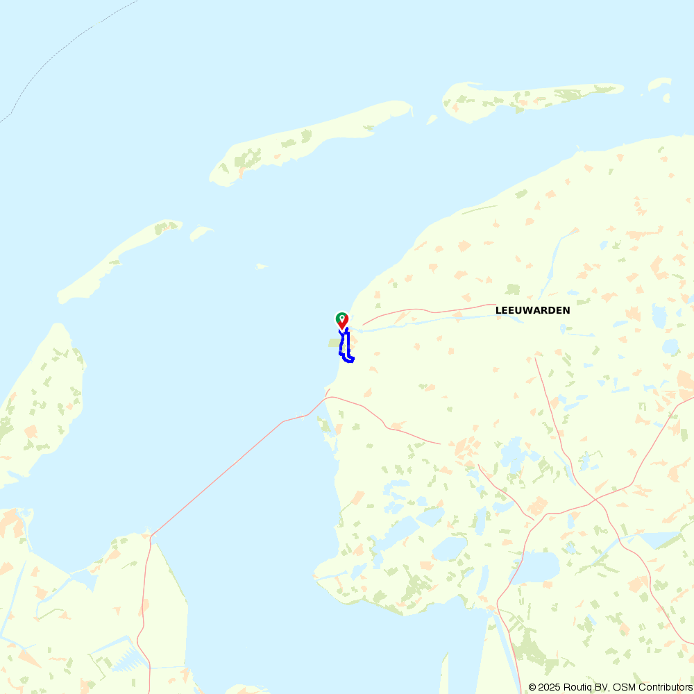 Tour of Harlingen and the terp village of Kimswerd - Harlingen - Hiking ...