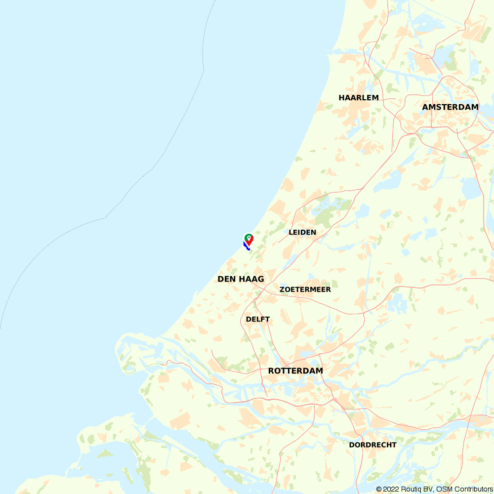 Meijendel battle - Wassenaar - Hiking route | Route.nl