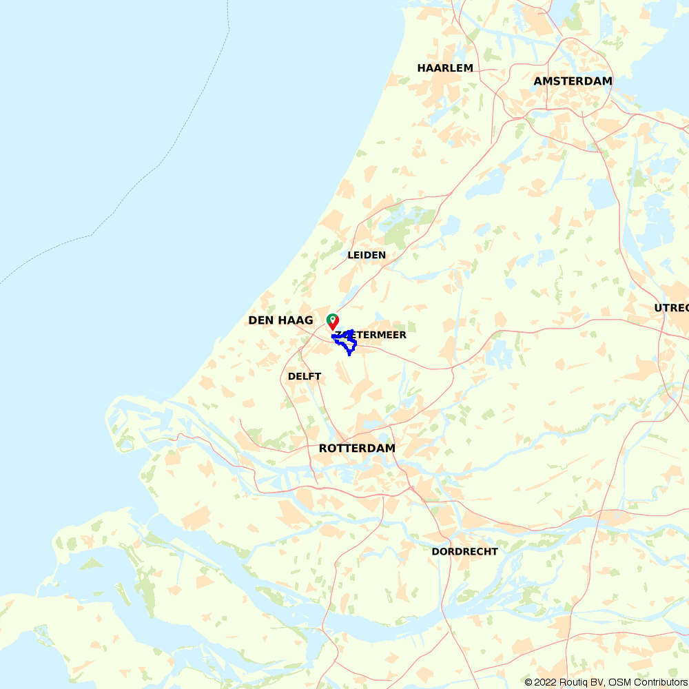 Westerpark route - The Hague - Hiking route | Route.nl