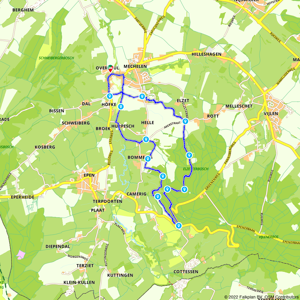 Half-timbered tour around Geul and Vijlenerbos - Gulpen-Wittem - Hiking ...