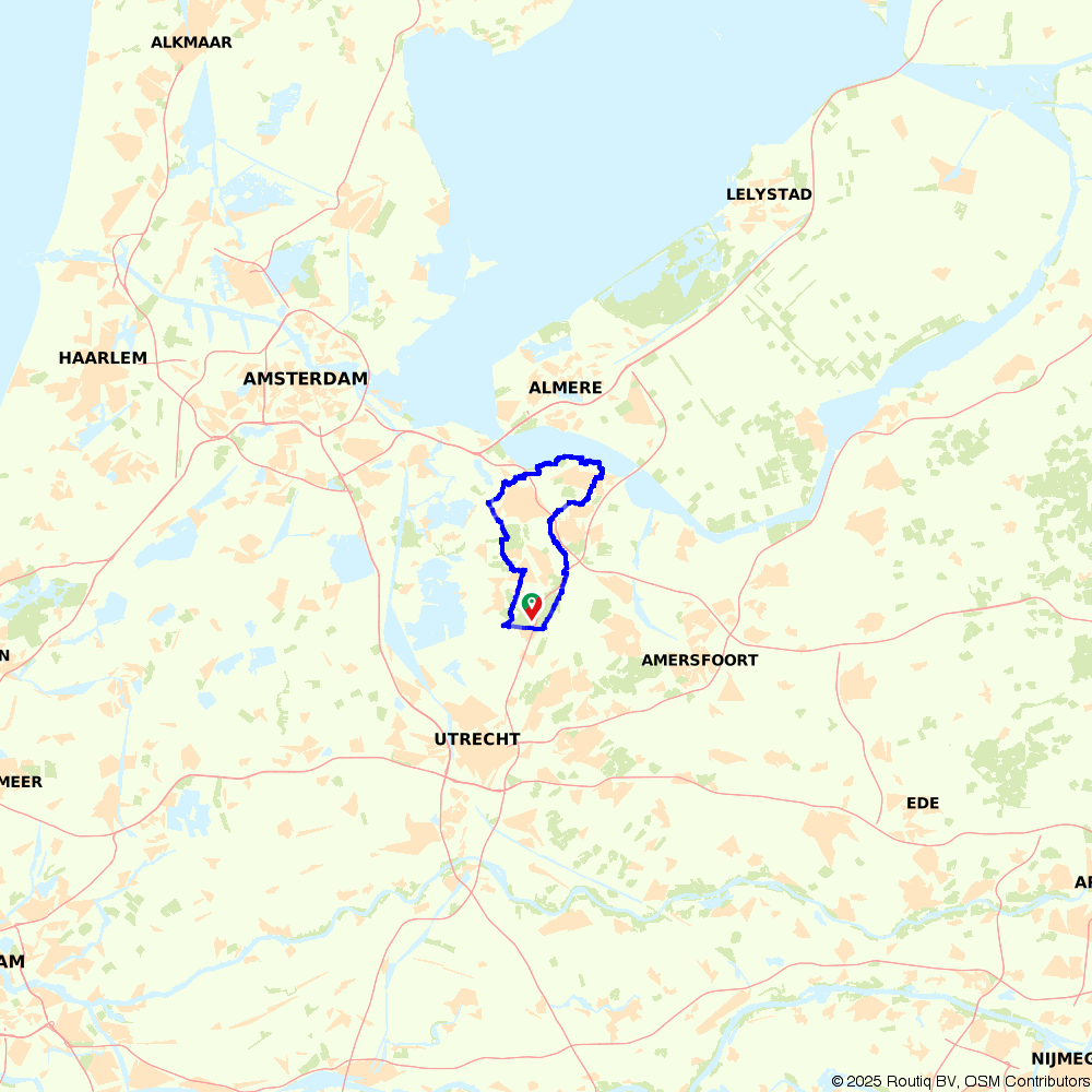 Renewed Erfgooiersroute - junction version - De Bilt - Cycling route ...