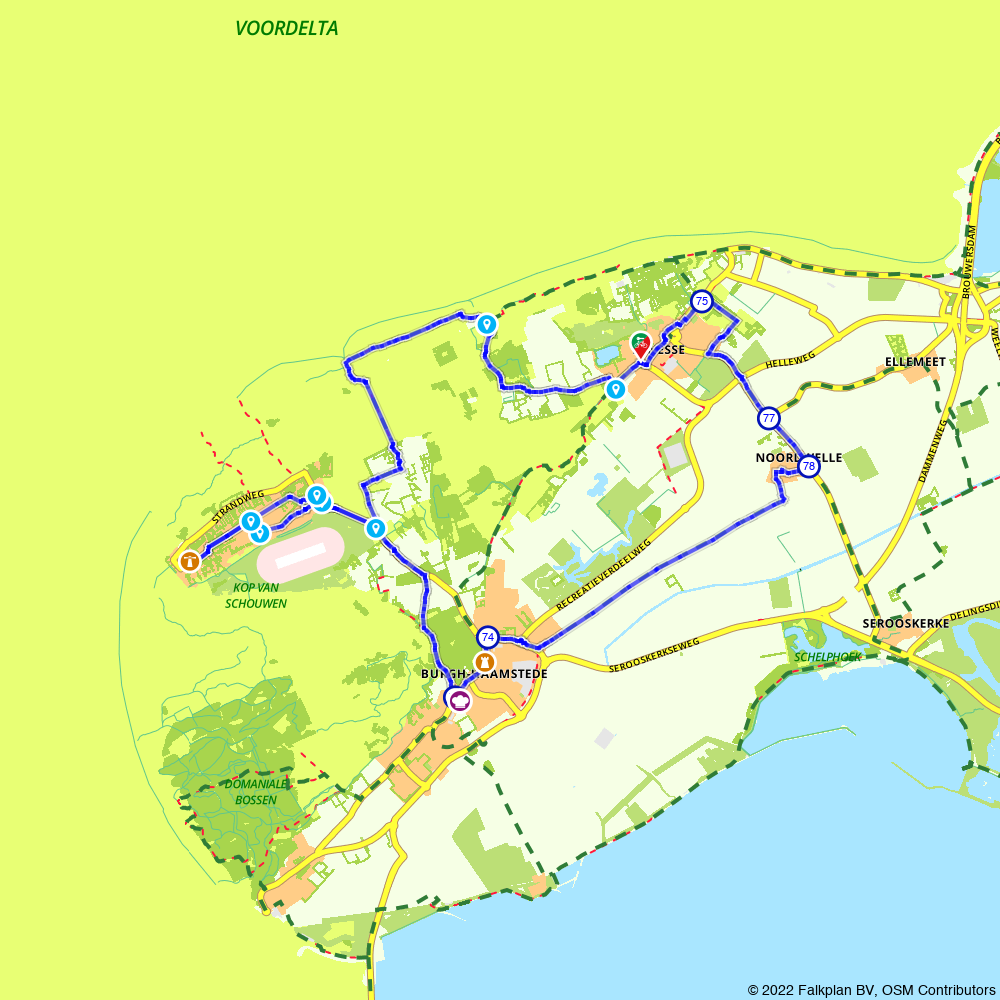 Tour of Renesse and Burgh-Haamstede - Schouwen-Duiveland - Cycling ...