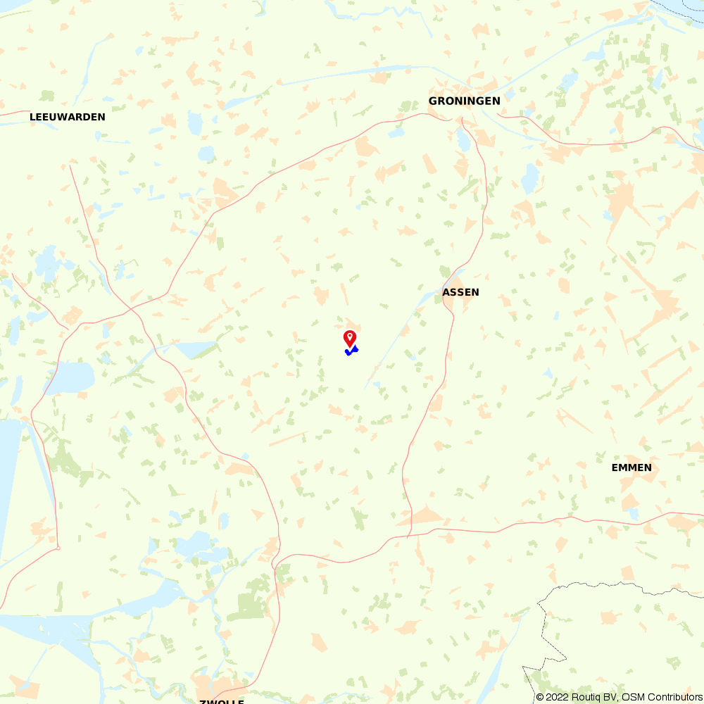 Forest pavilion Appelscha - Ooststellingwerf - Hiking route | Route.nl
