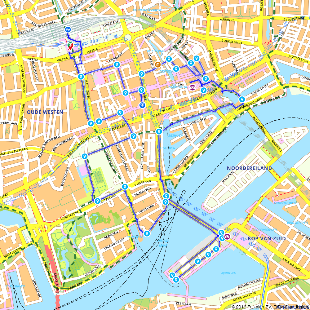 335264 The architecture route Rondje Rotterdam