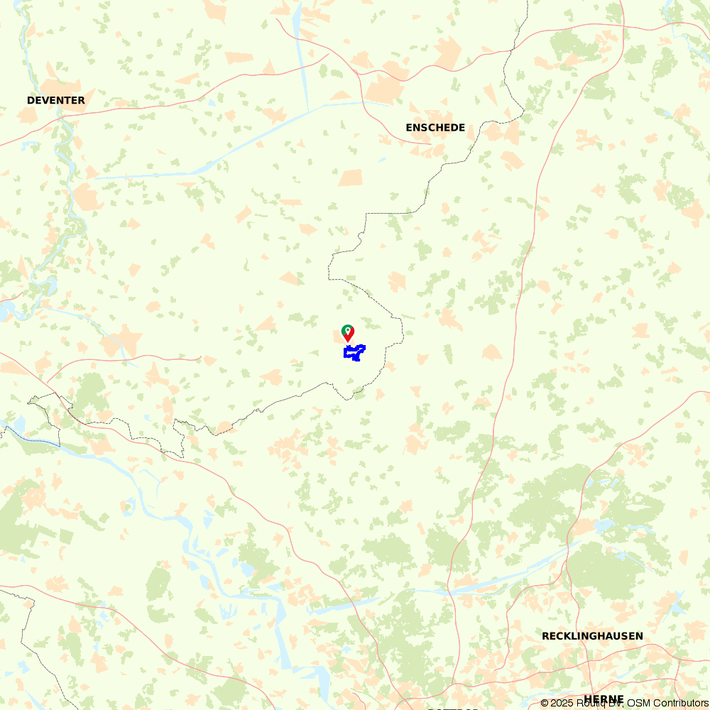 Walk Buskersbos and Brinkheurne - Winterswijk - Hiking route | Route.nl