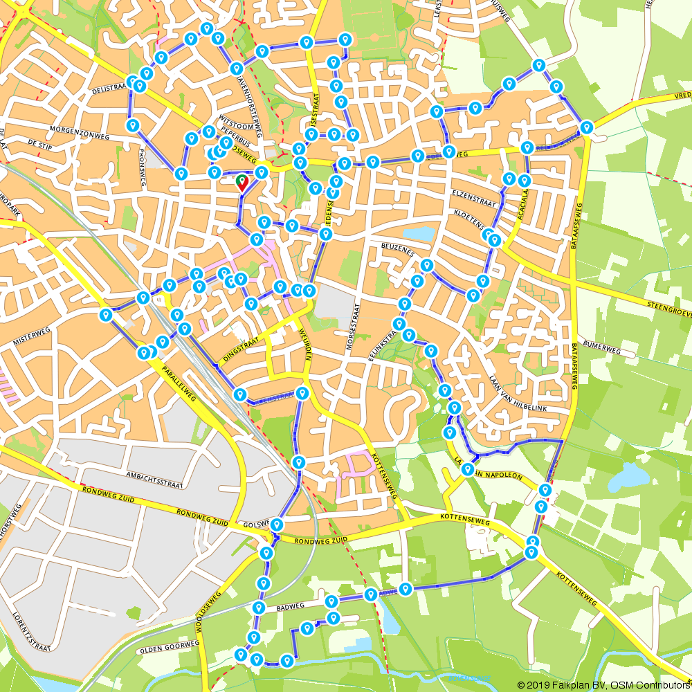 Through the eyes of Komrij - Winterswijk - Hiking route | Route.nl