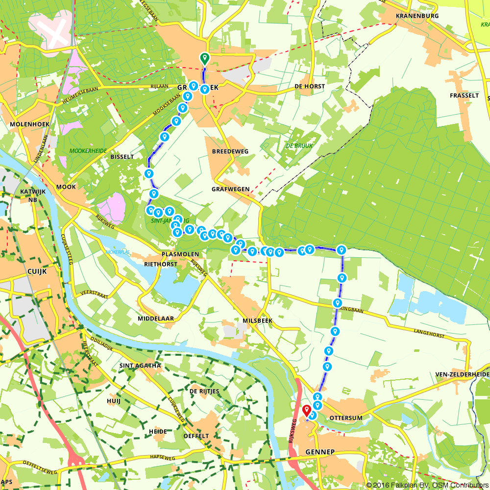 Routiq - 338470 LAW 9-2 (05) Groesbeek - Gennep