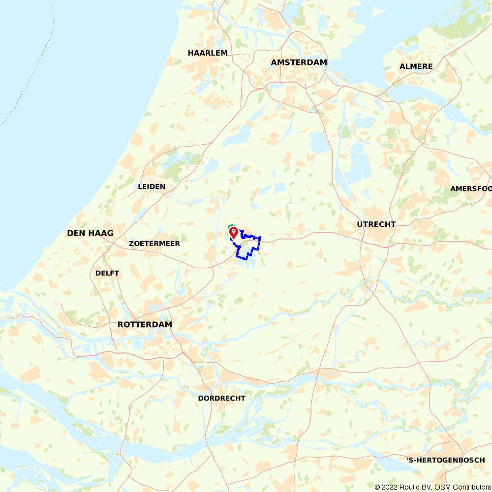Bodegraven walking - Bodegraven-Reeuwijk - Hiking route | Route.nl