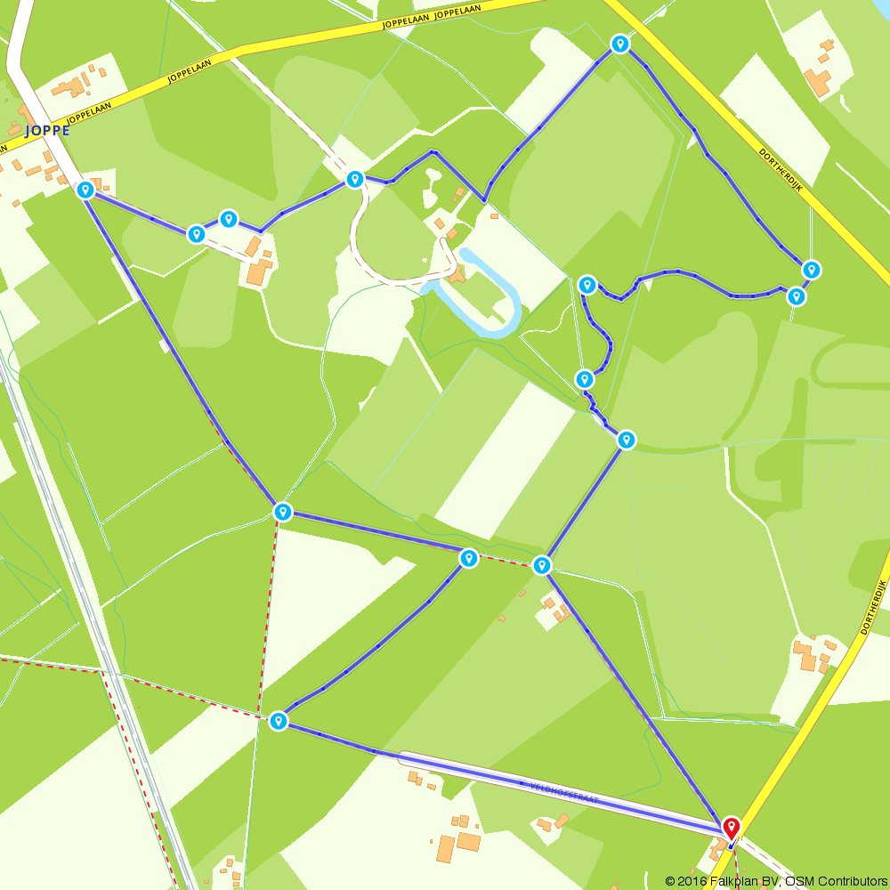 339209 Rondje Landgoed 't Joppe vanuit de Zevensprong