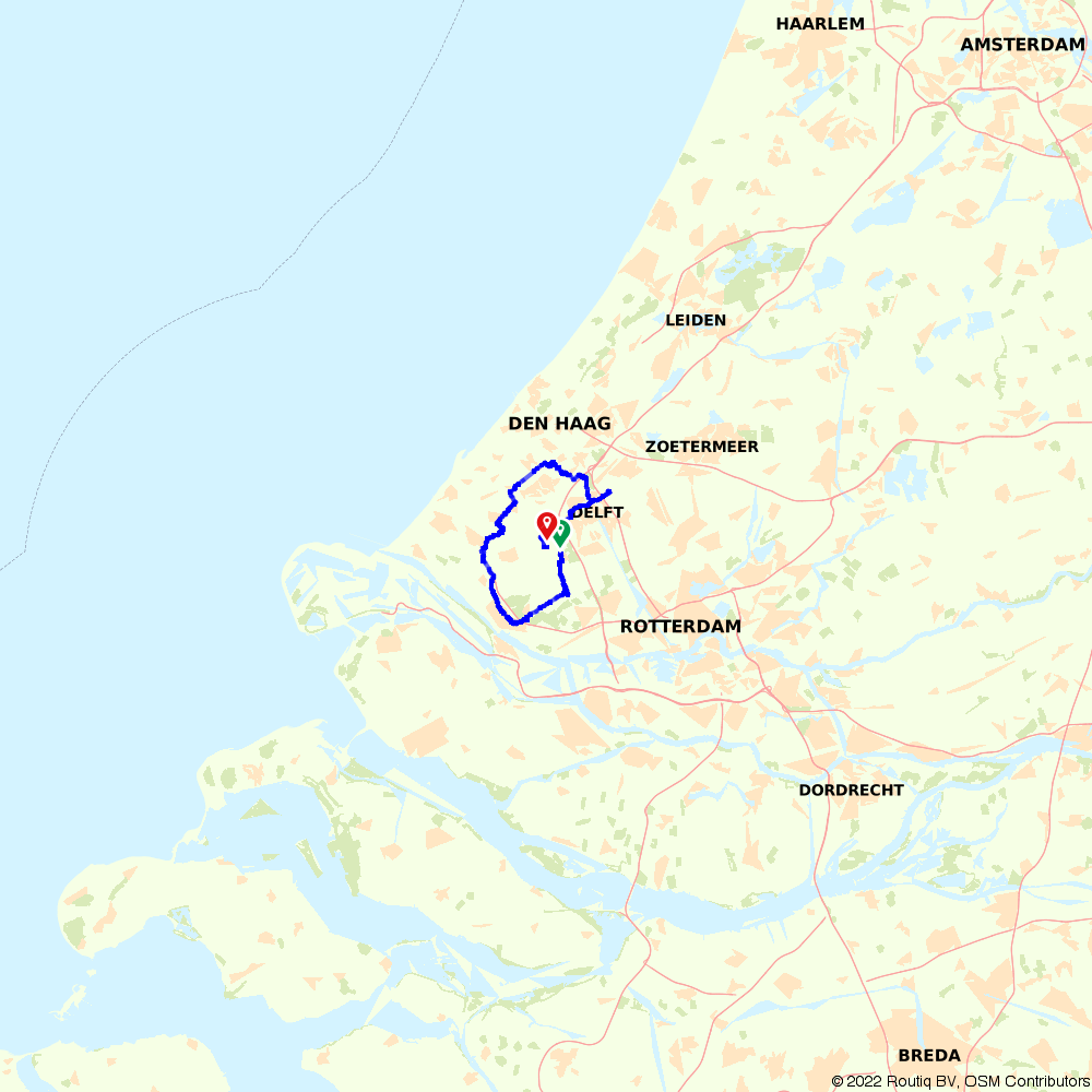 Jan Q - Midden-Delfland - Cycling route | Route.nl