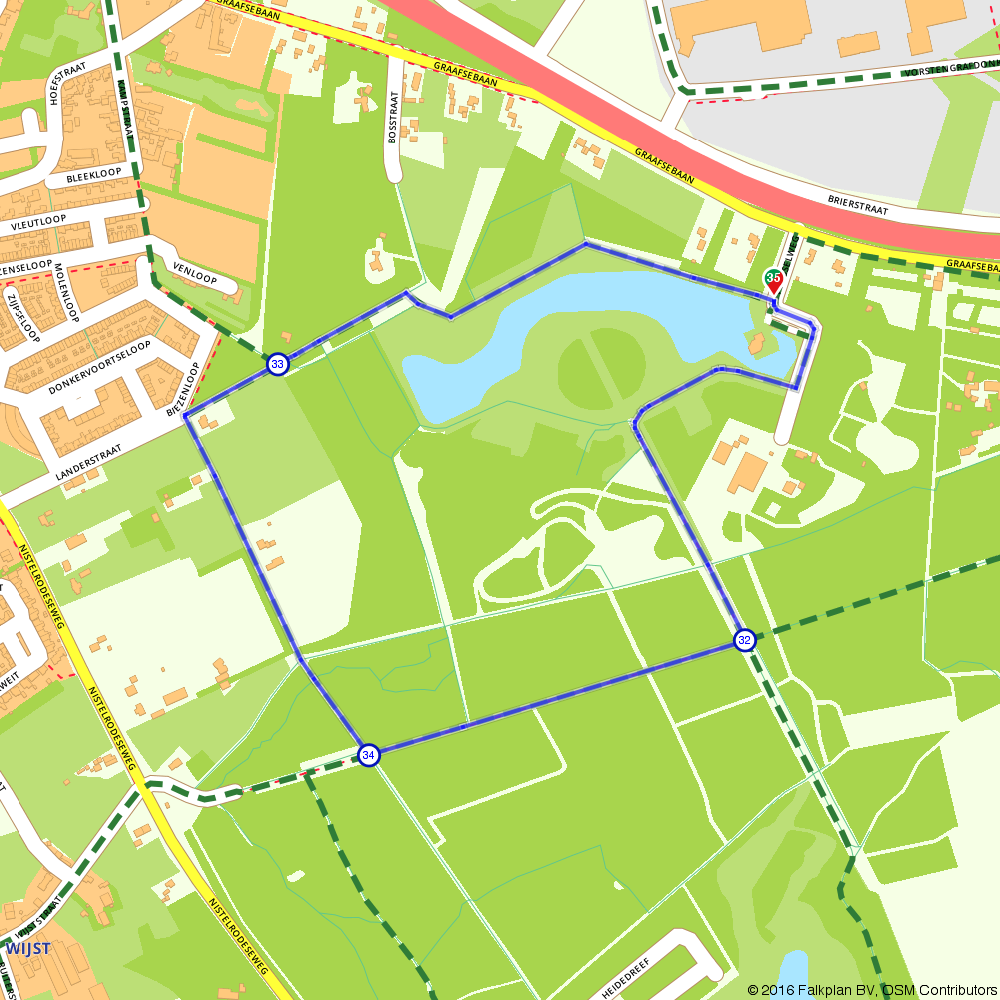 round of Tree Kingdom - Bernheze - Hiking route | Route.nl