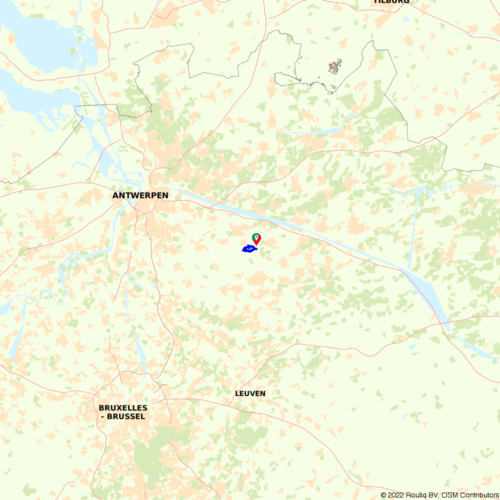 Walking along the Grote Nete - Herenthout - Hiking route | Route.nl
