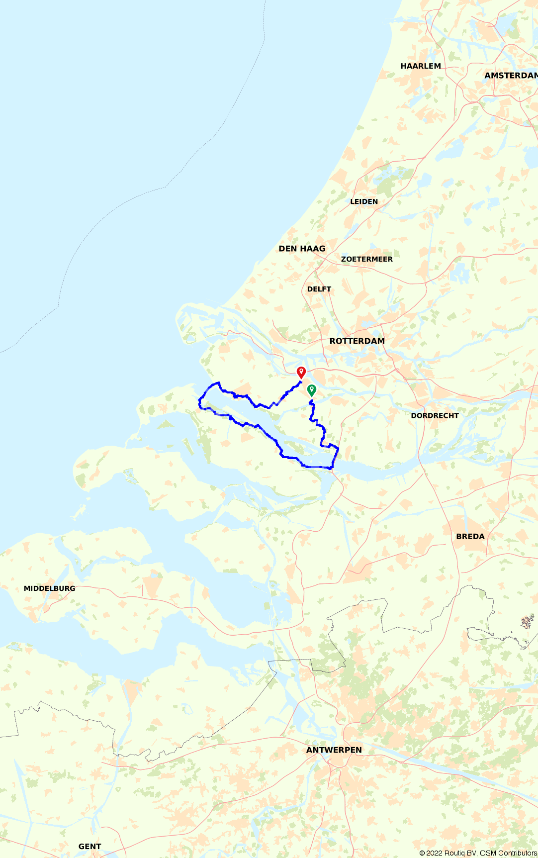 Routiq - 3451103 Numansdorp/city ah Haringvliet/Stellendam/Hellevoet ...