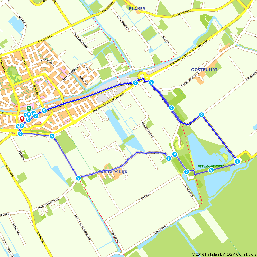 Kraaijenest route - Westland - Wandelroute | Route.nl