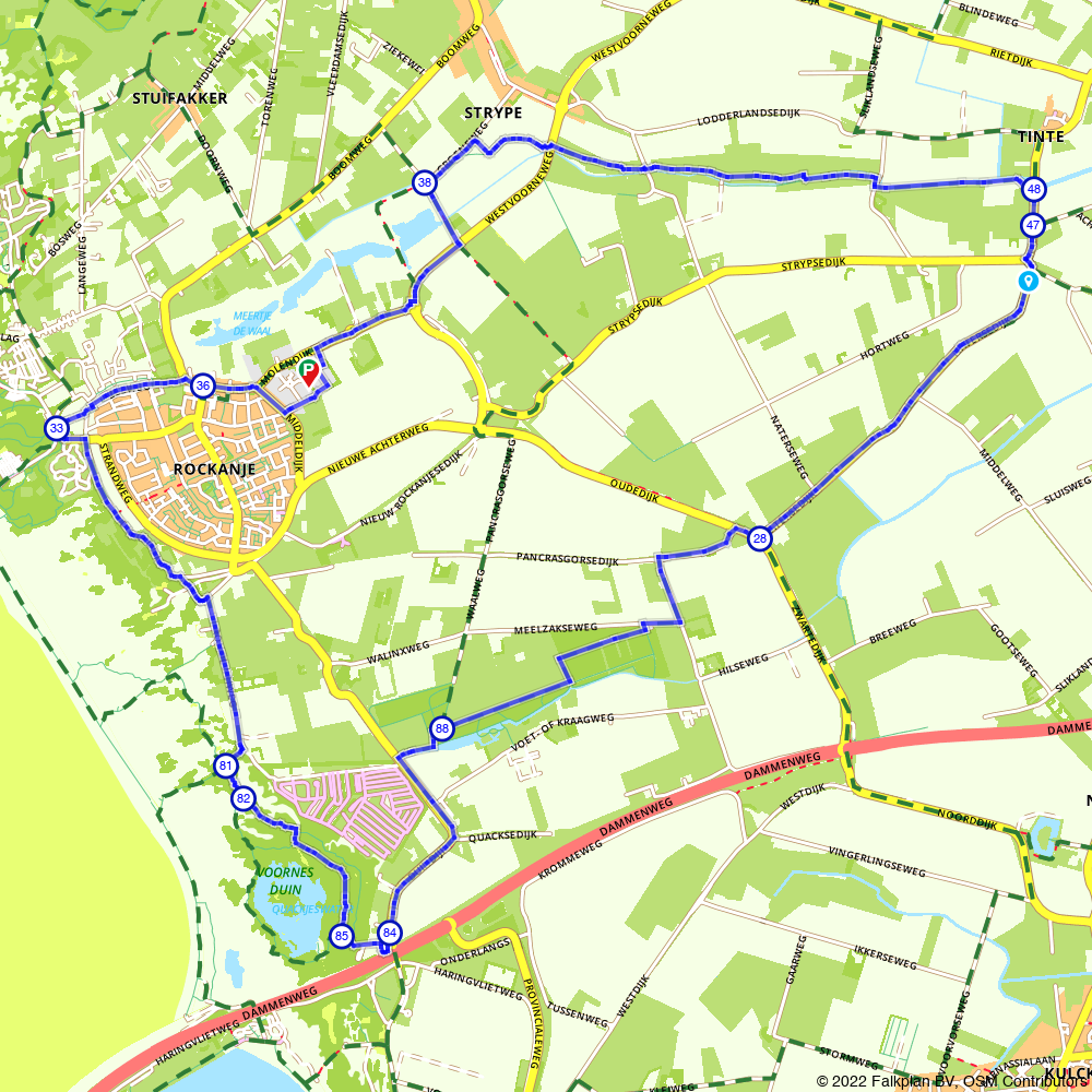 3459286 Rockanje (creeks and polders)