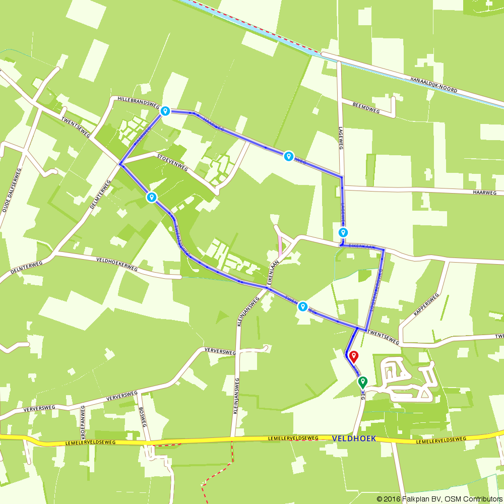 Routiq - 346379 Route through Heino