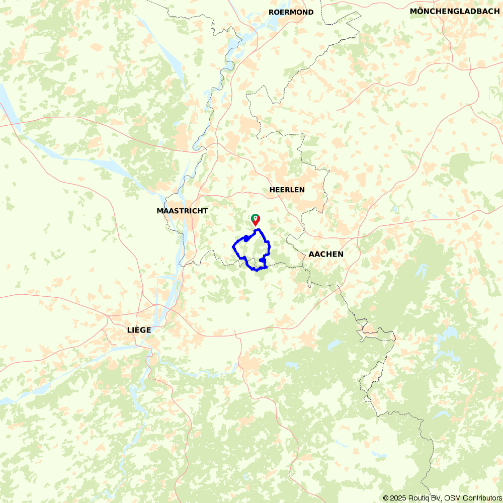 round Gulpen - Gulpen-Wittem - Cycling route | Route.nl