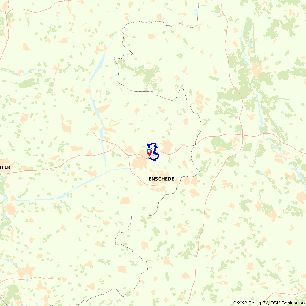 loner - Enschede - Cycling route | Route.nl
