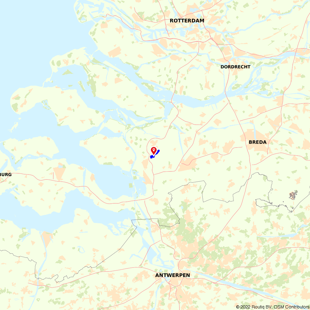 badger puddle - Roosendaal - Hiking route | Route.nl