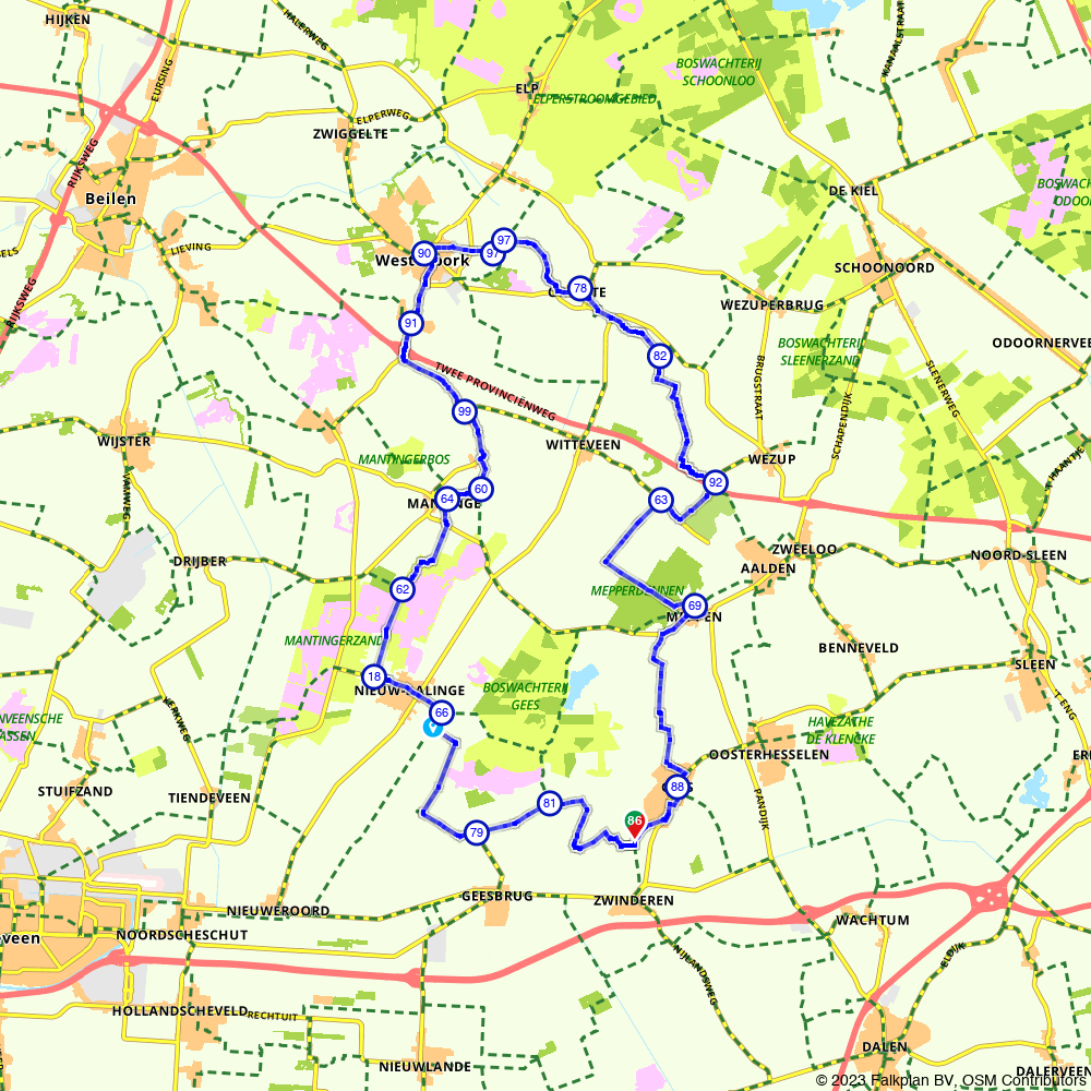 352476 Tour of Gees and Westerbork from Zwinderen