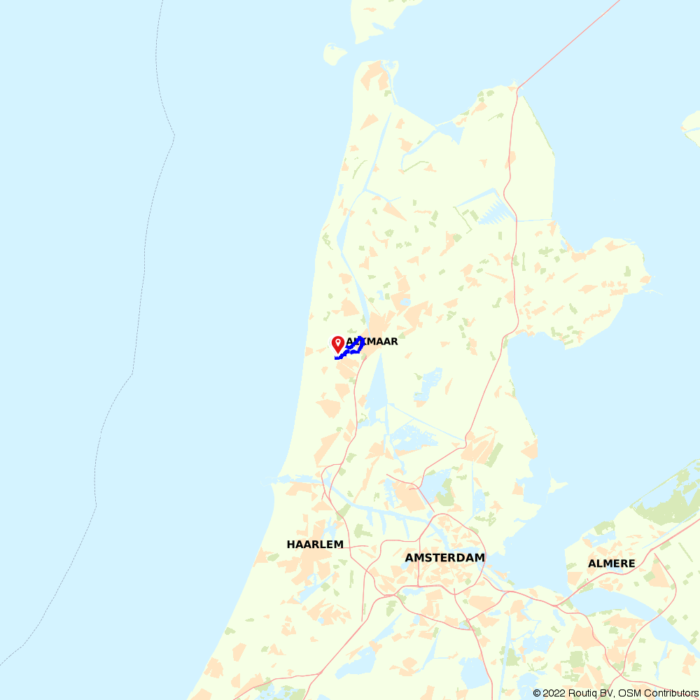 Millwater in Alkmaar - Heiloo - Hiking route | Route.nl