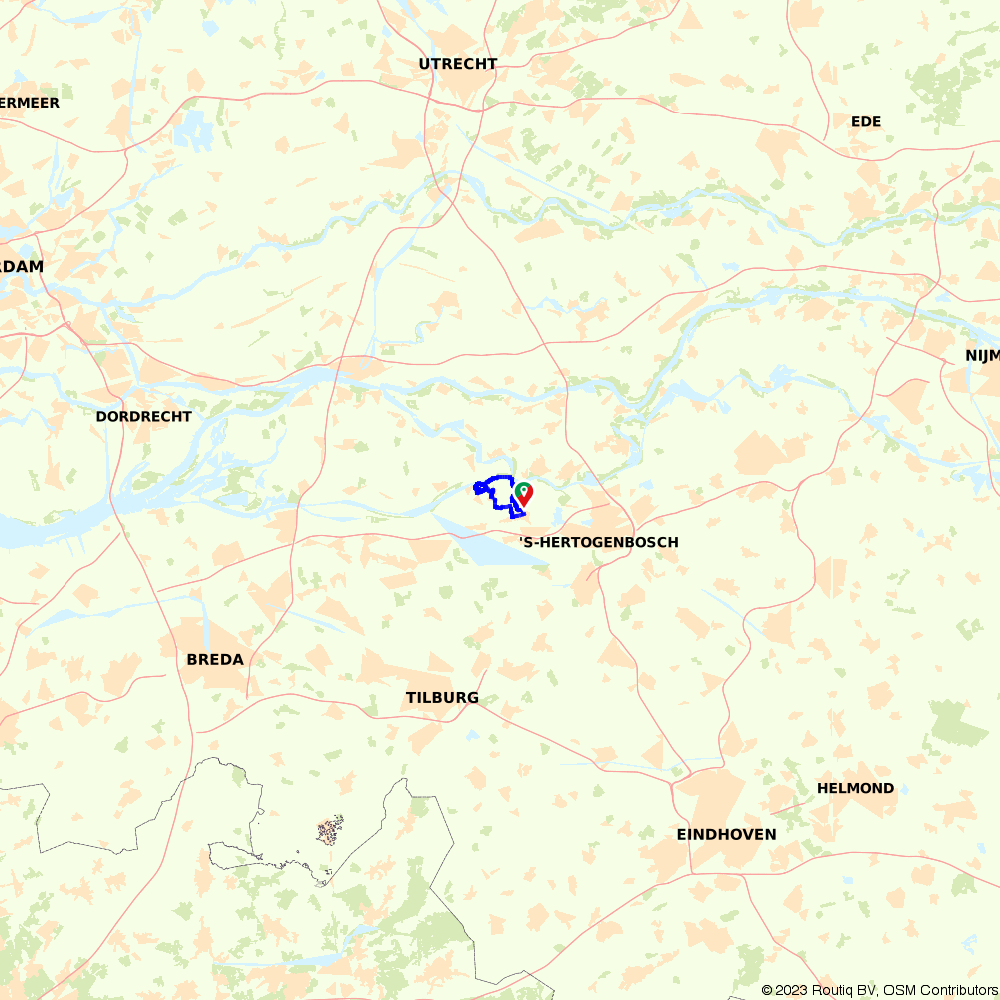 Heusden - - Hiking route | Route.nl