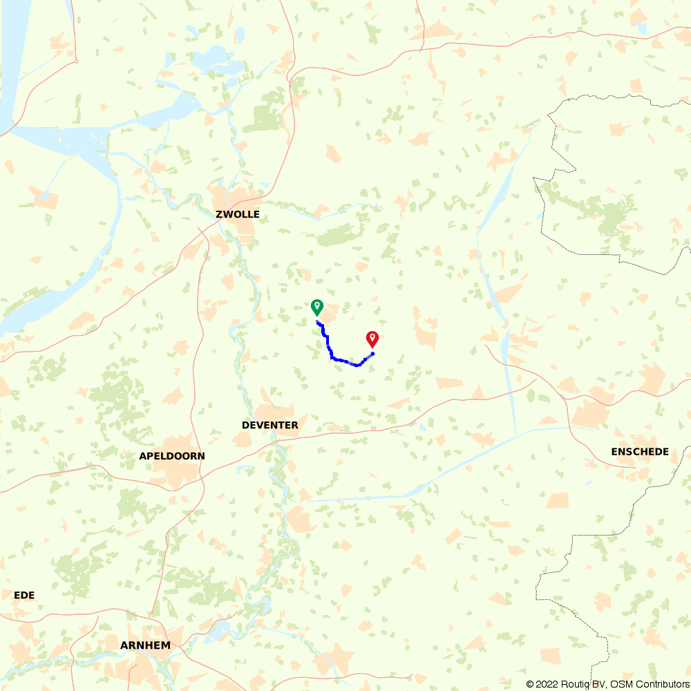 camping - Raalte - Cycling route | Route.nl
