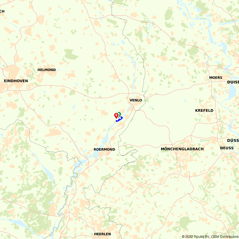 Kessel to the Maas - Peel en Maas - Hiking route | Route.nl