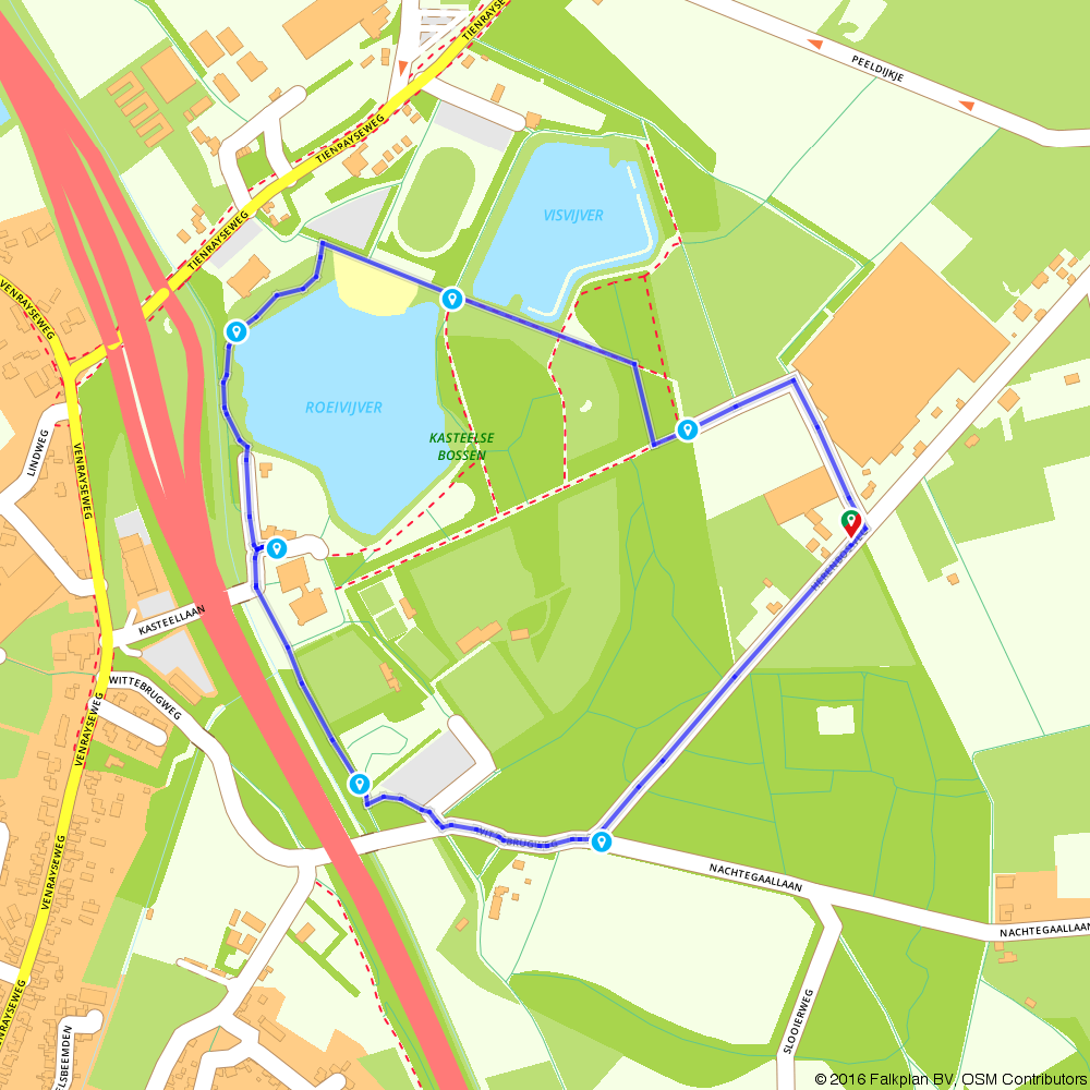 Tour of the Kasteelse forests - Horst aan de Maas - Hiking route | Route.nl