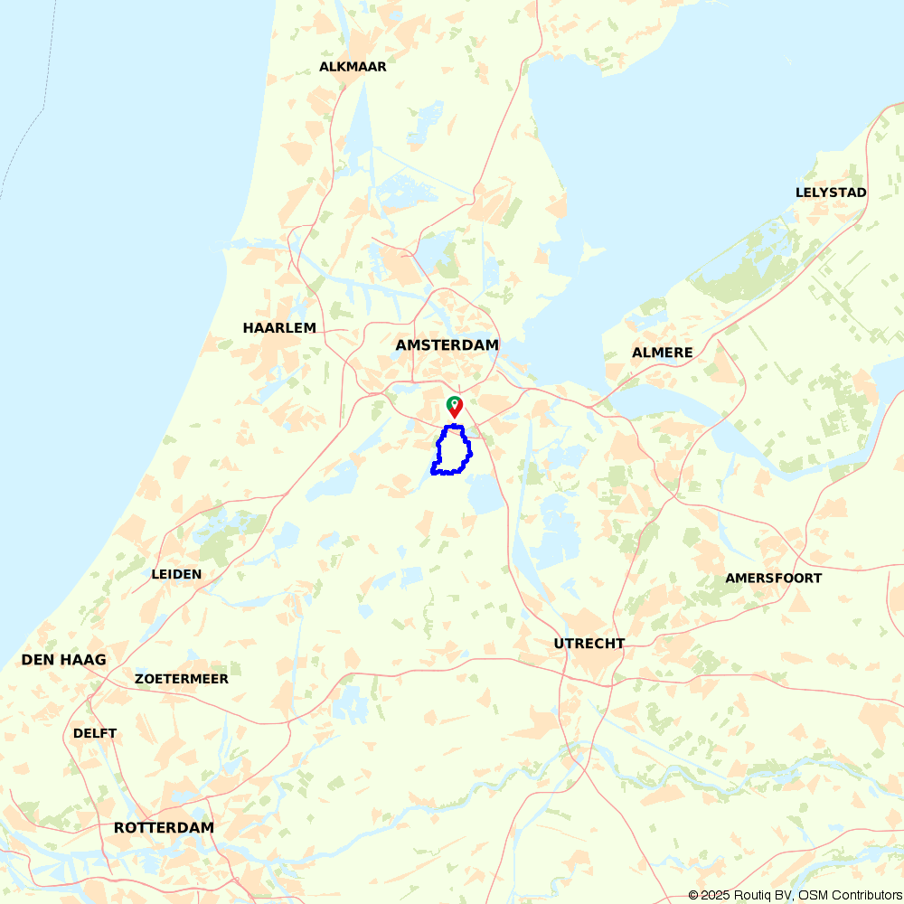 Tour of the Waver and Amstel - Ouder-Amstel - Cycling route | Route.nl