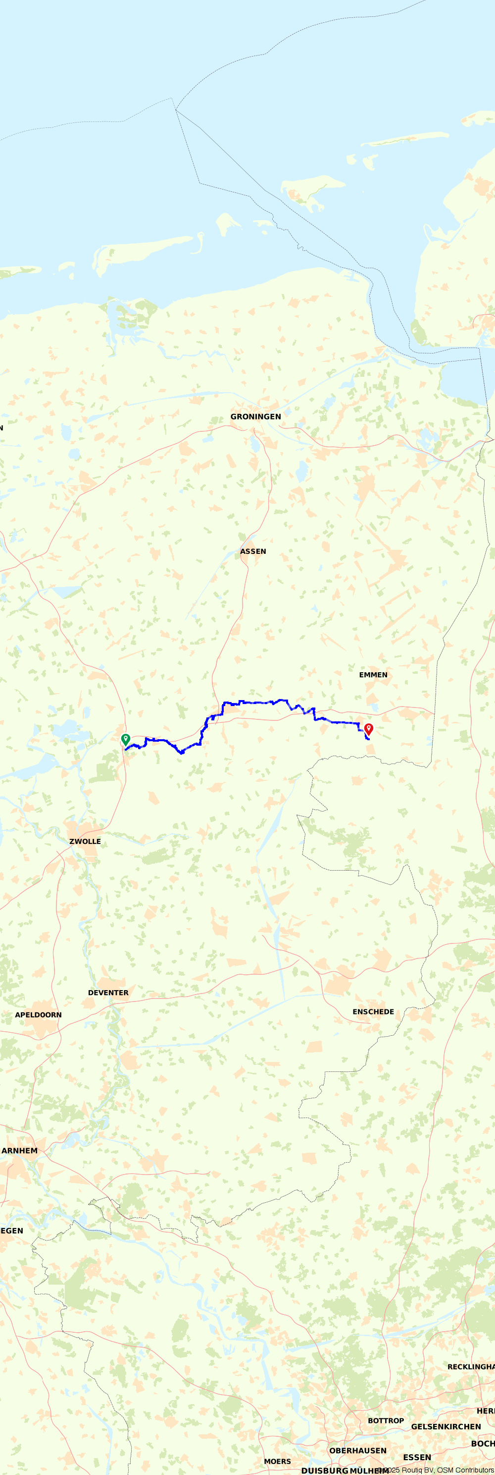 Staphorst via Dalen to Schoonebeek - Staphorst - Cycling route | Route.nl