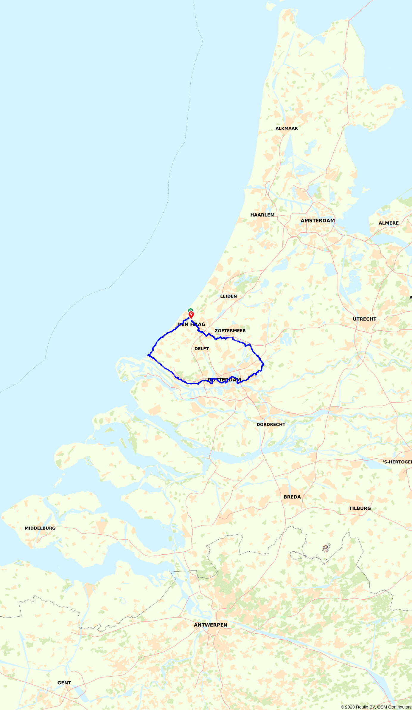 Routiq - 3573723 Maas route