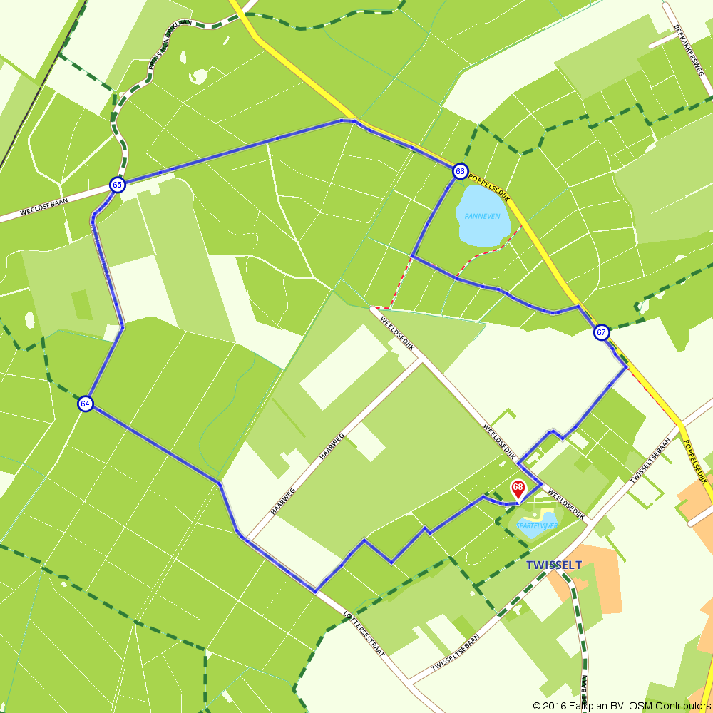 Gele route - Reusel-De Mierden - Wandelroute | Route.nl