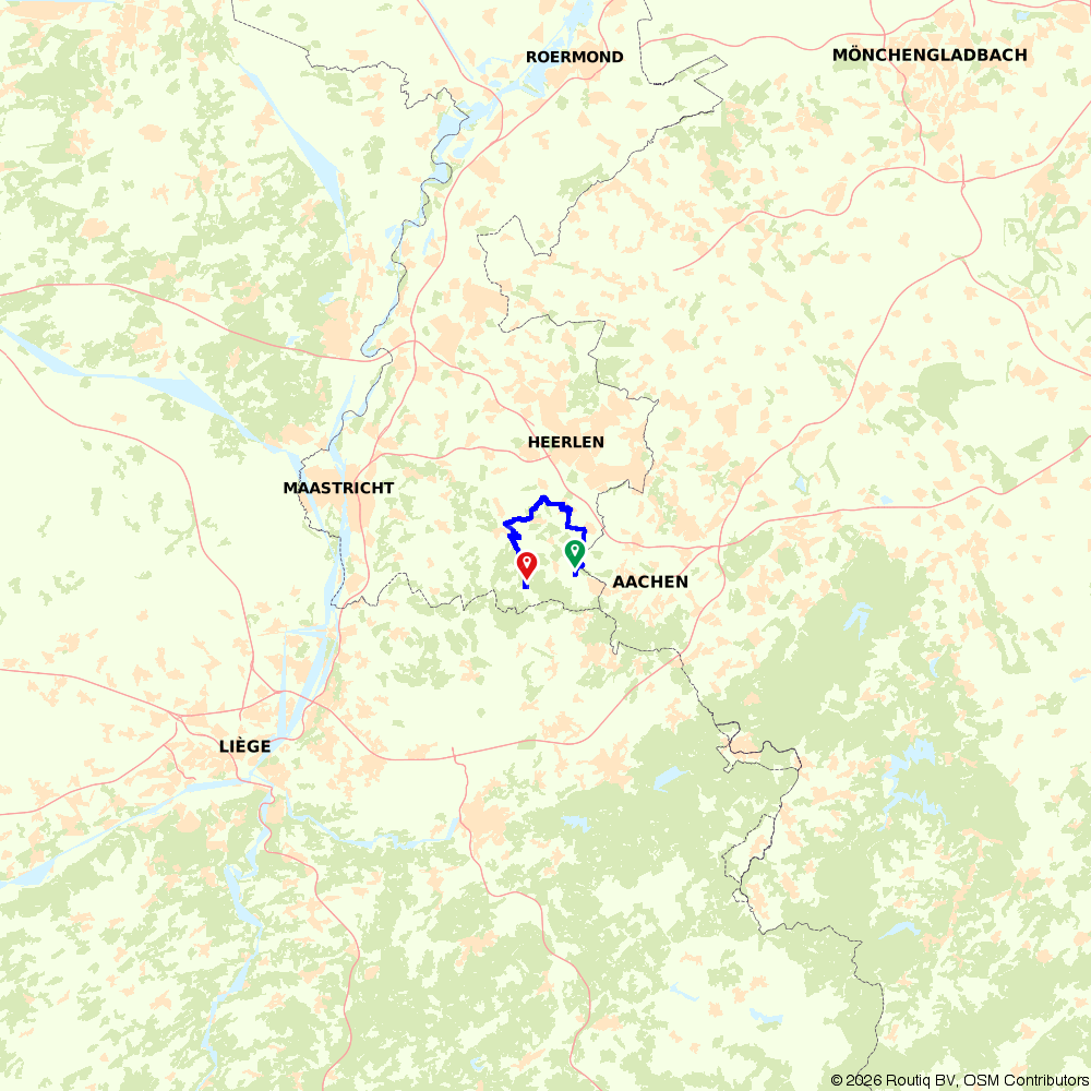 Today - Vaals - Cycling route | Route.nl