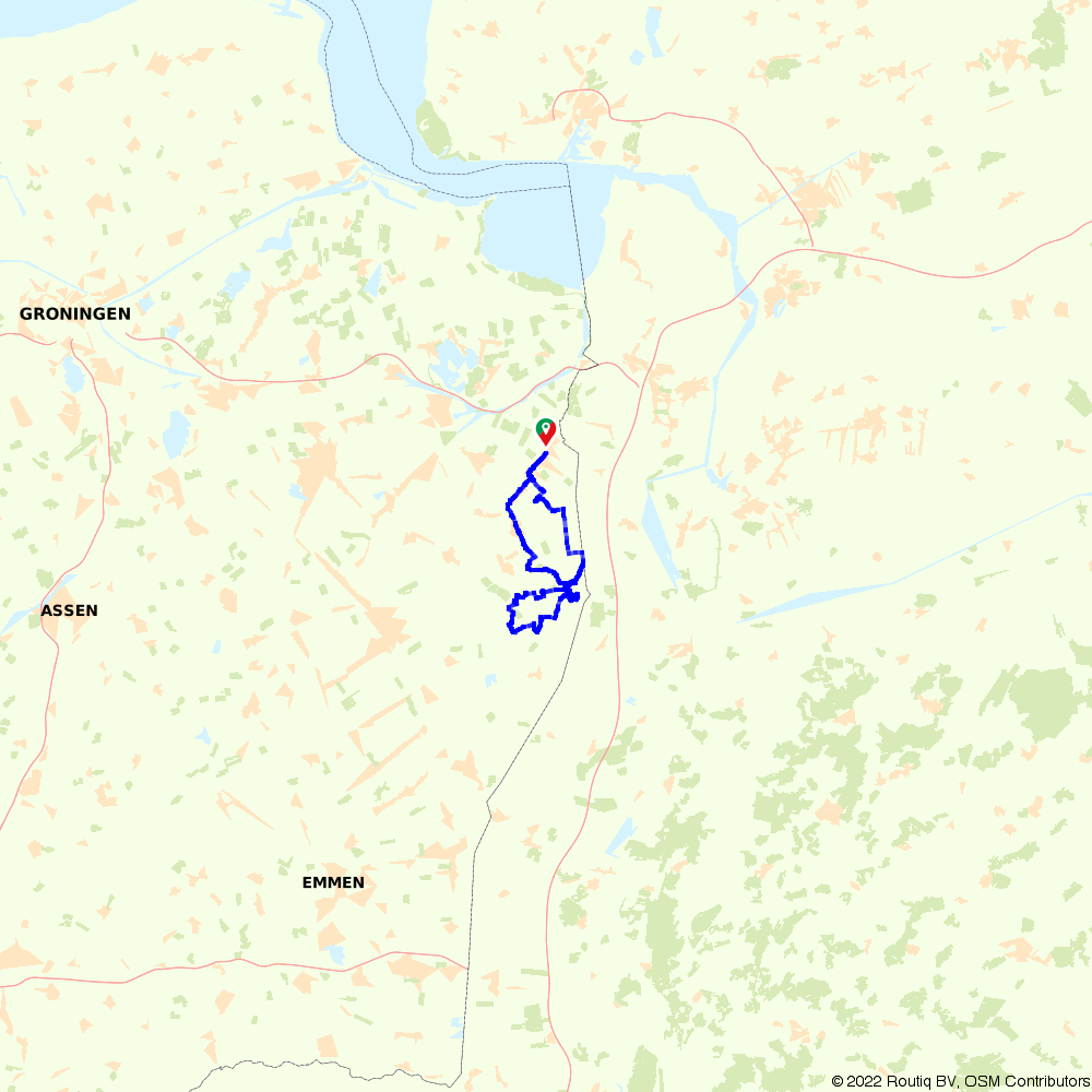 Tanja\\\'s and Fred\\\'s tour of Bourtange - Westerwolde - Cycling ...