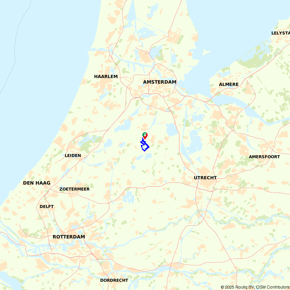 Walking along the Groene Jonker - De Ronde Venen - Hiking route | Route.nl