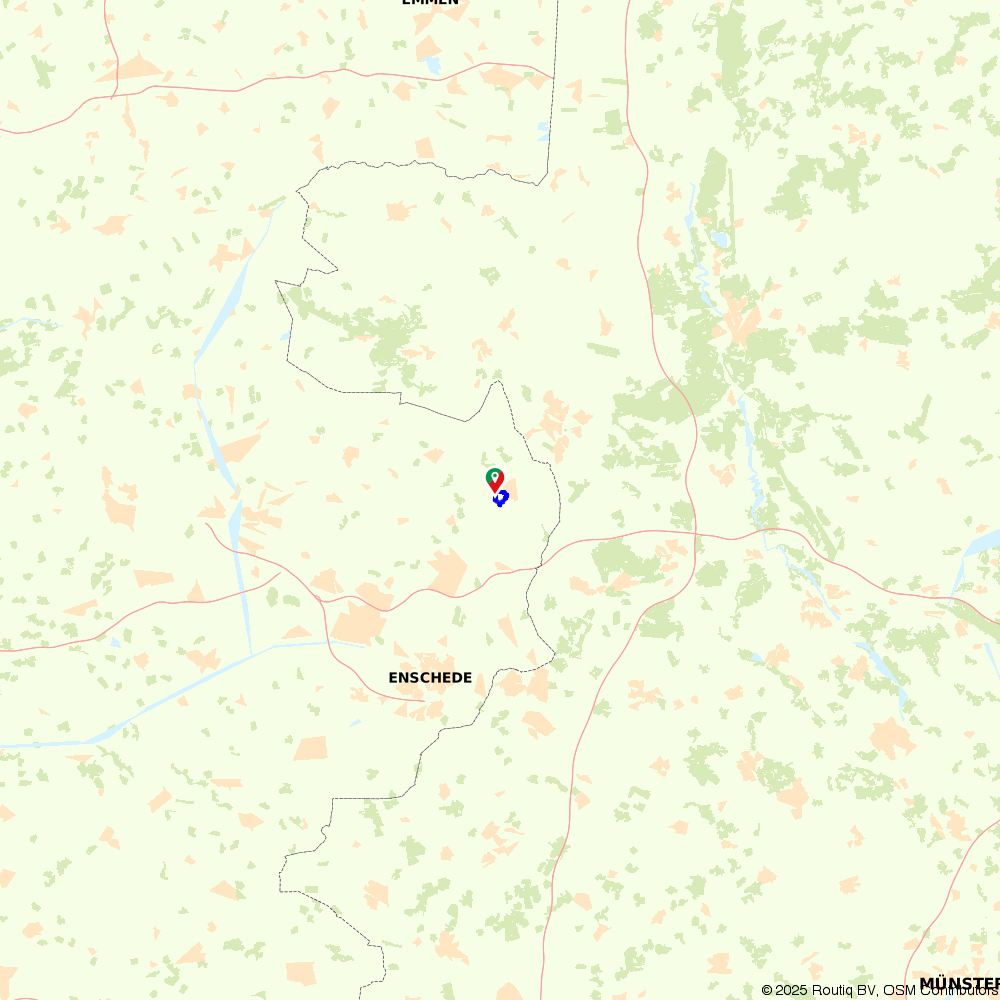 Denekamp, Singraven tour - Losser - Hiking route | Route.nl