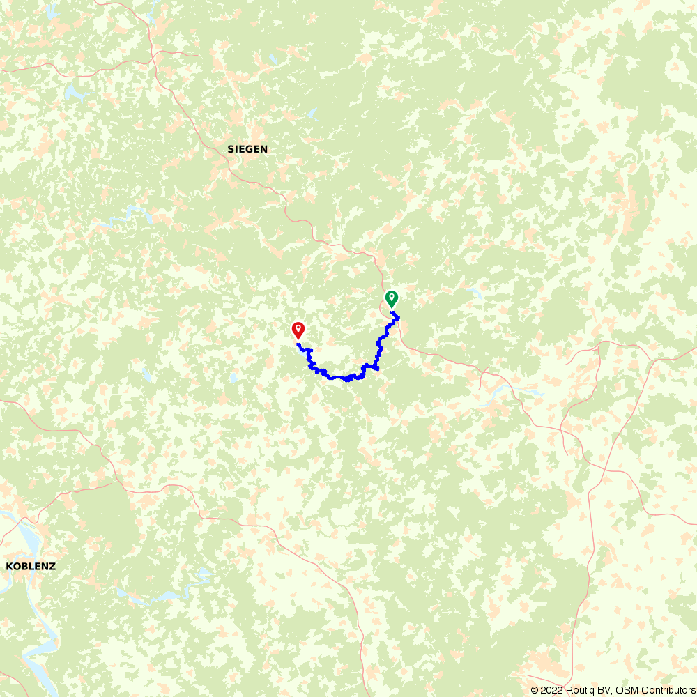 Wäller Tour Greifenstein-Schleife - Herborn - Wandelroute | Route.nl