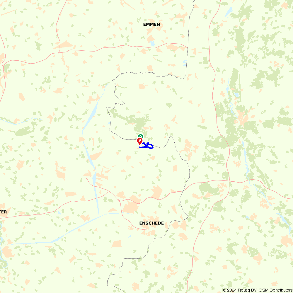 part 2 lo Vasse - Tubbergen - Hiking route | Route.nl