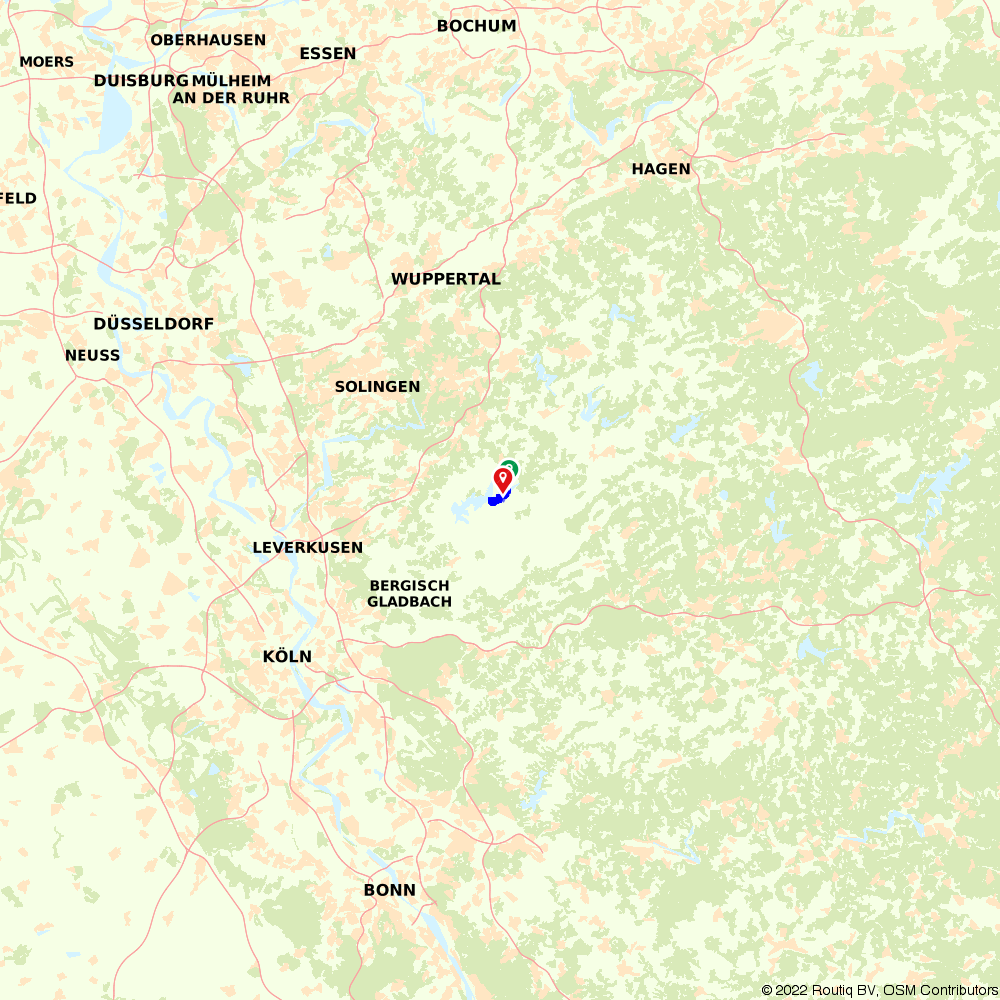 [A2] Rundweg Weiden - Kürten - Hiking route | Route.nl