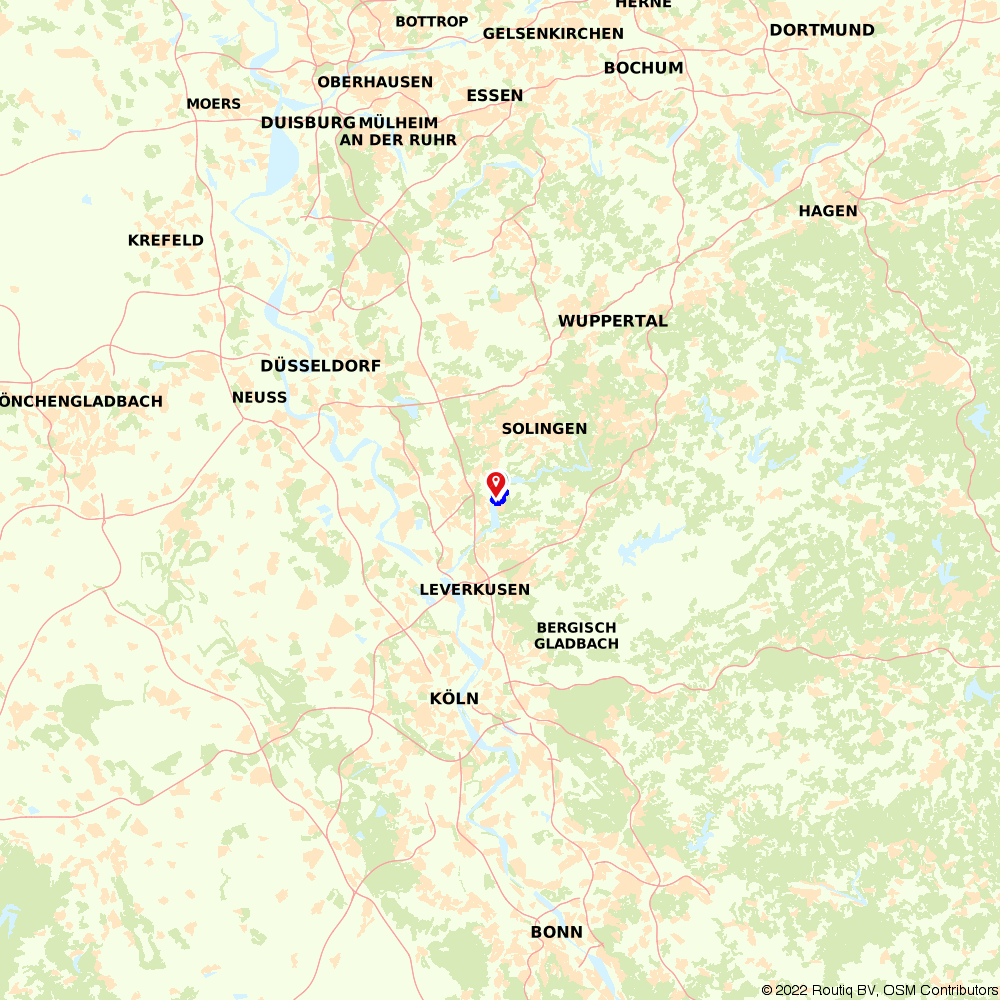 Routiq - 3732014 [Dreieck] Rundweg Leichlingen Stadtpark