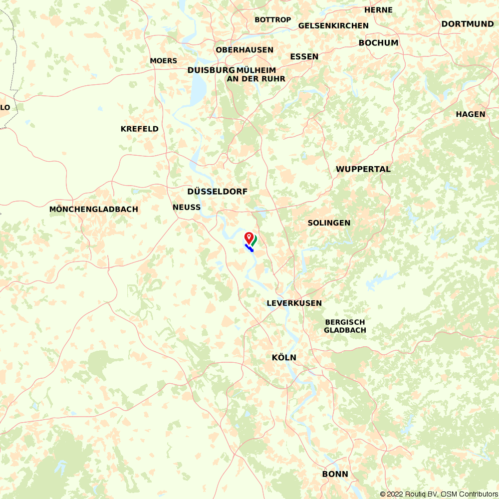 Baumberg Rundweg A6 - Monheim am Rhein - Hiking route | Route.nl