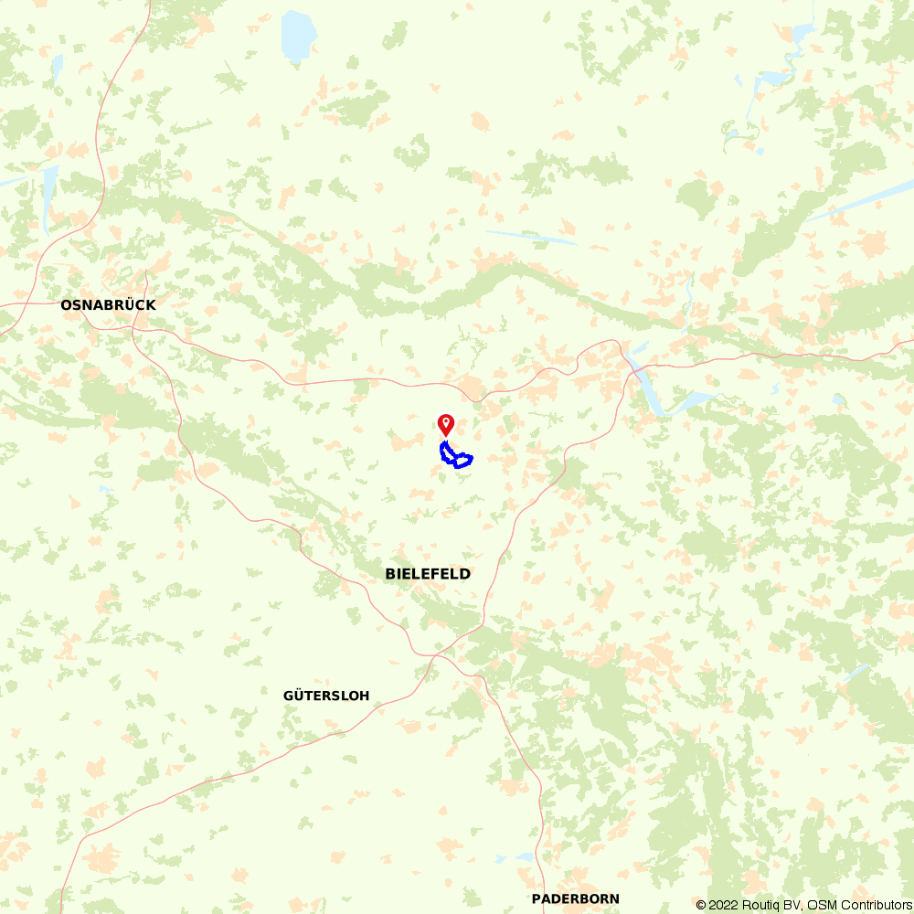 Enger Rundwanderweg A1 - Enger - Hiking route | Route.nl