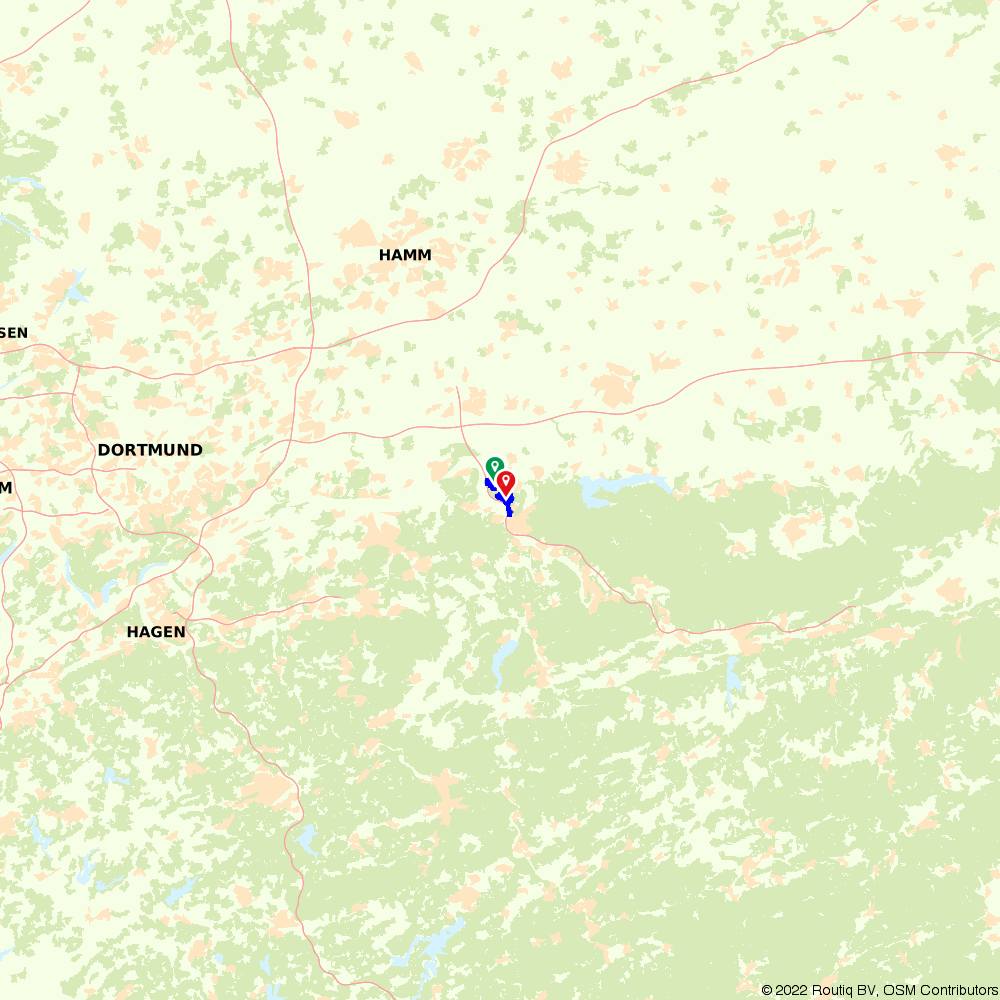 Furstenberg-Rundweg near Neheim Dreieck - Ense - Hiking route | Route.nl