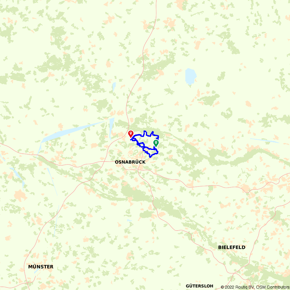 Rund around Belm - Belm - Hiking route | Route.nl
